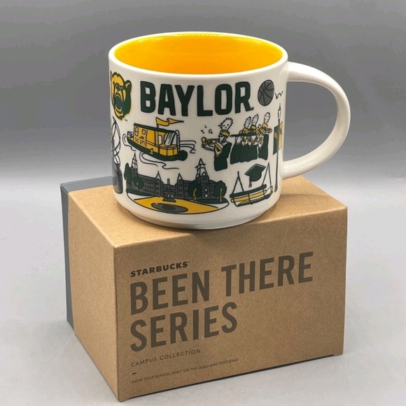 Starbucks | Accessories | Starbucks Baylor Universty Bears Been There ...
